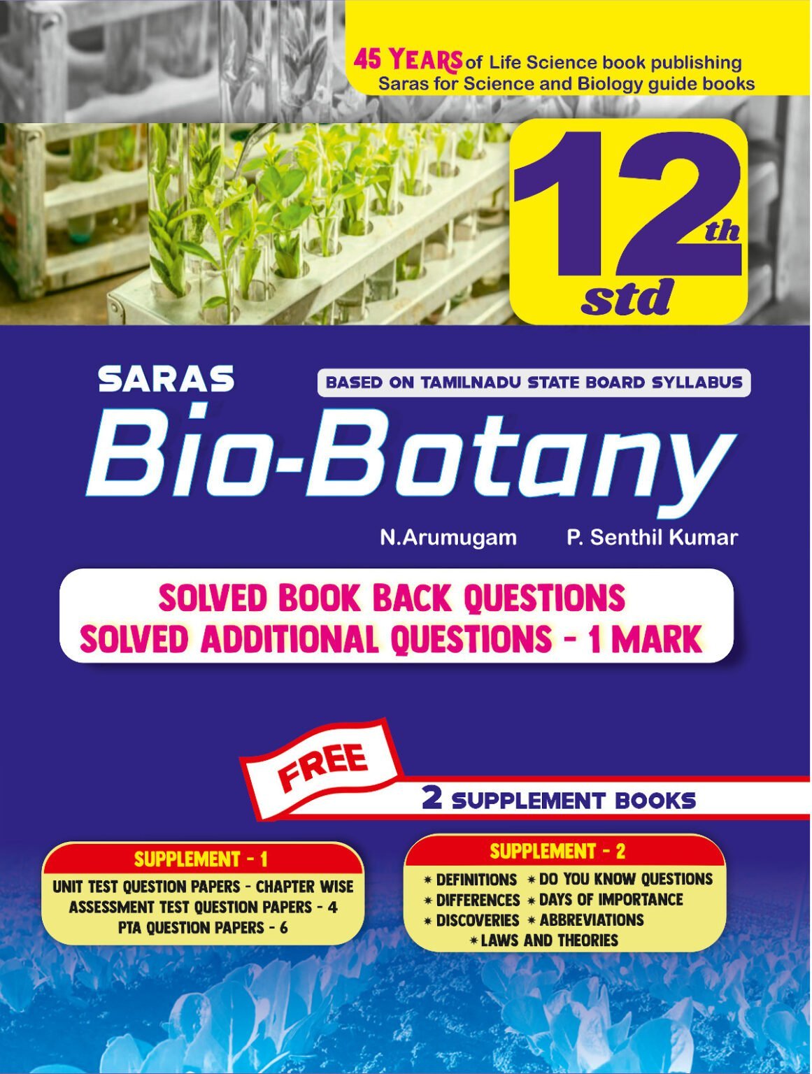 12th Bio Botany – Solved Book Back Questions – Saras Publication ...